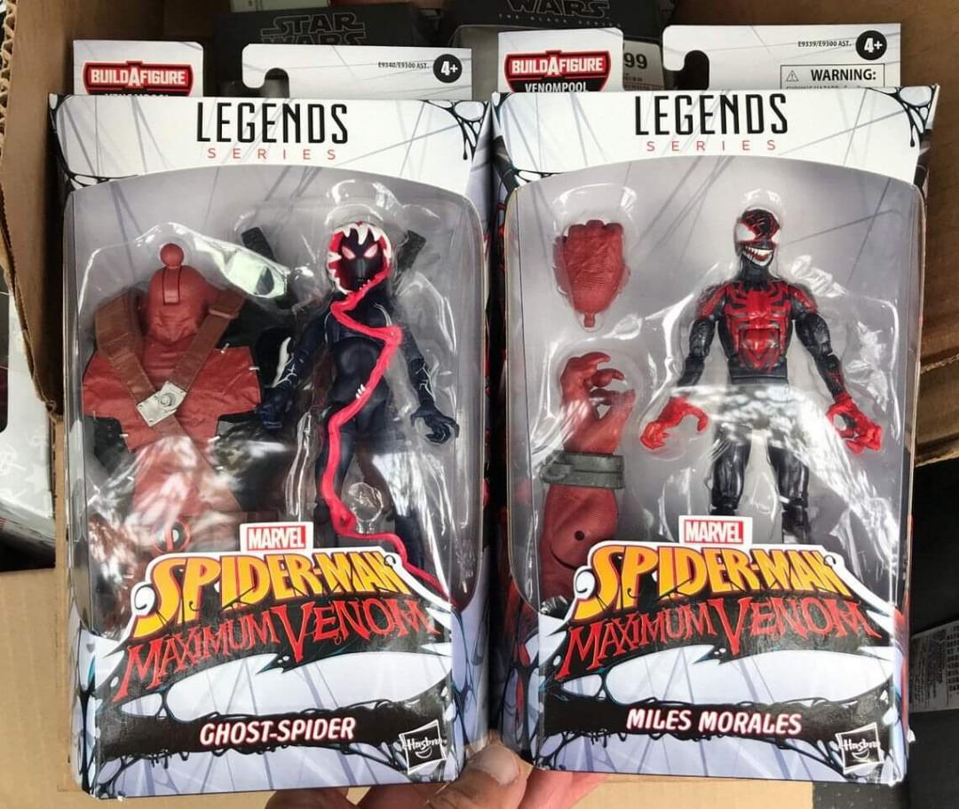 Hasbro Marvel Legends Venompool Wave & Venomized Captain America ...