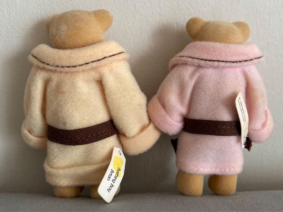 McDonald’s Year 1999 Collectible Bathing robe Brian and Beth Bear ...