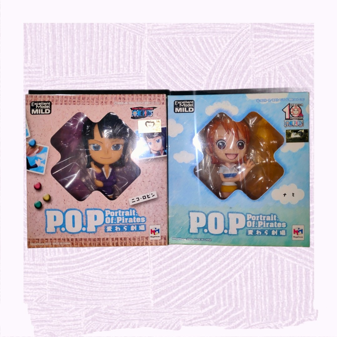 MegaHouse POP MILD Robin and Nami, Hobbies & Toys, Toys & Games on ...