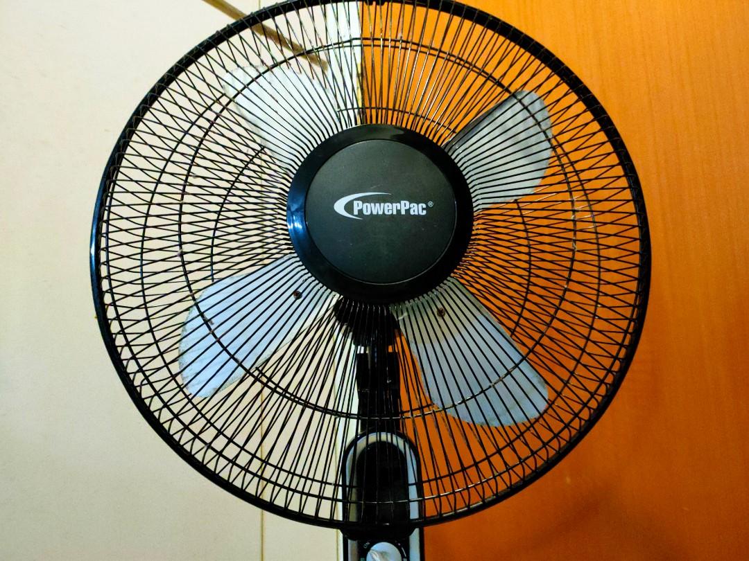 Metal blade "16 Powerpac electric standing fan , metal blade fan ...