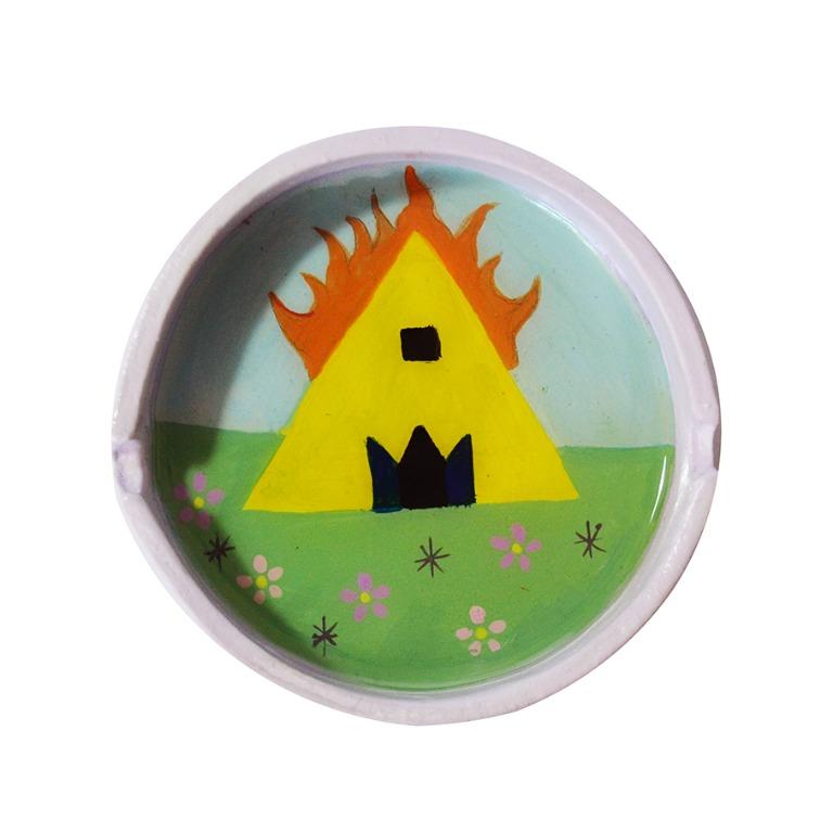 Midsommar Pyramid Ashtray, Hobbies & Toys, Stationary & Craft, Handmade ...