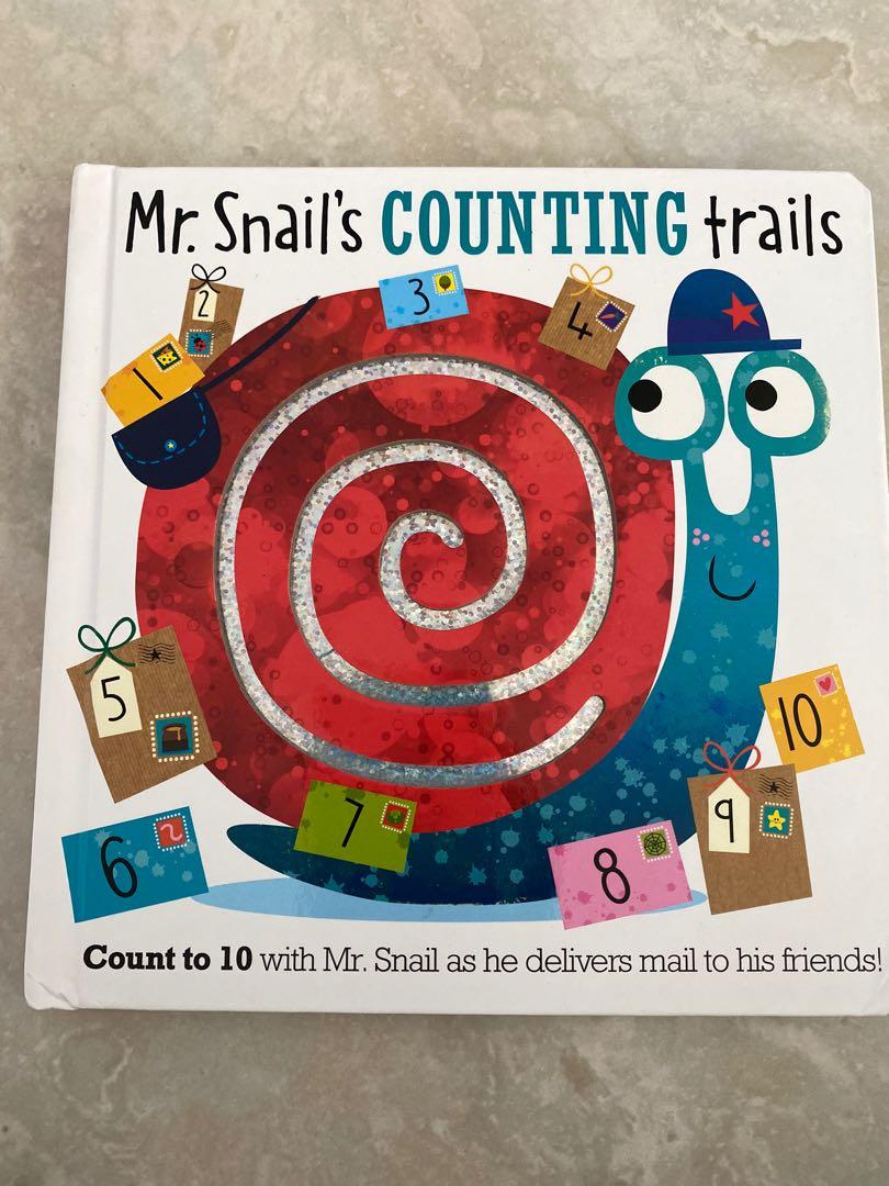 Mr. Snails Couting trailss, Hobbies & Toys, Books & Magazines, Children ...