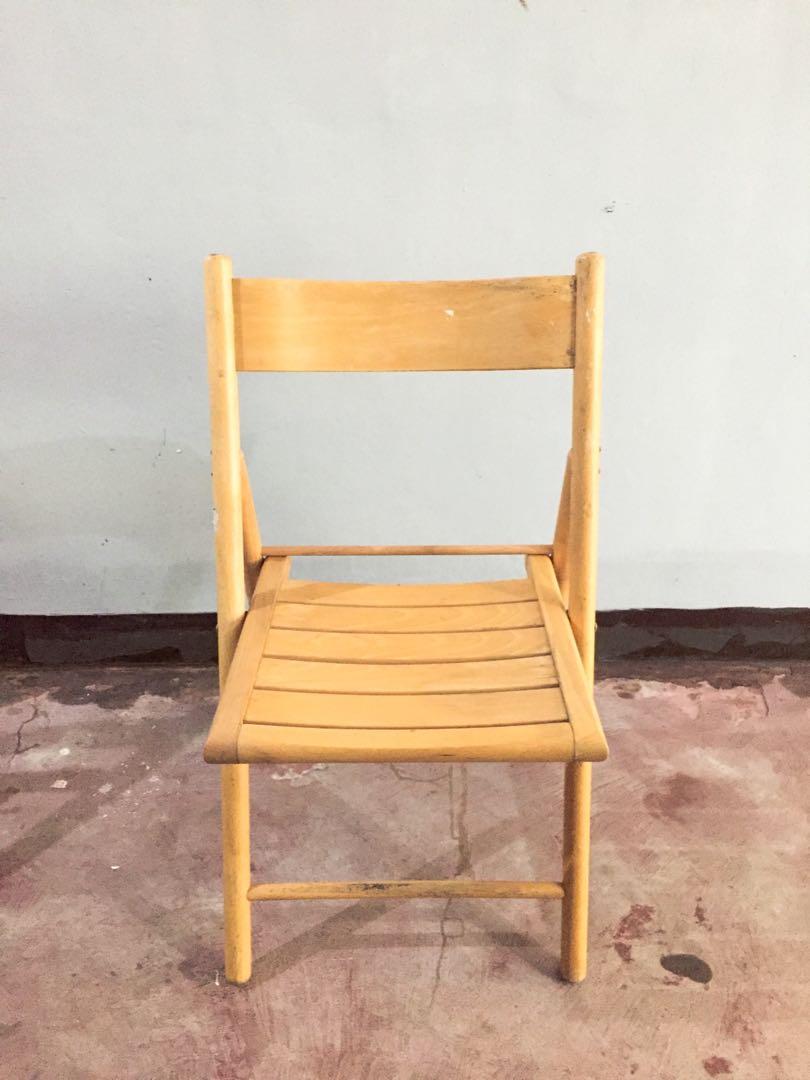 !SALE! MUJI folding chair, Furniture & Home Living, Furniture, Chairs ...