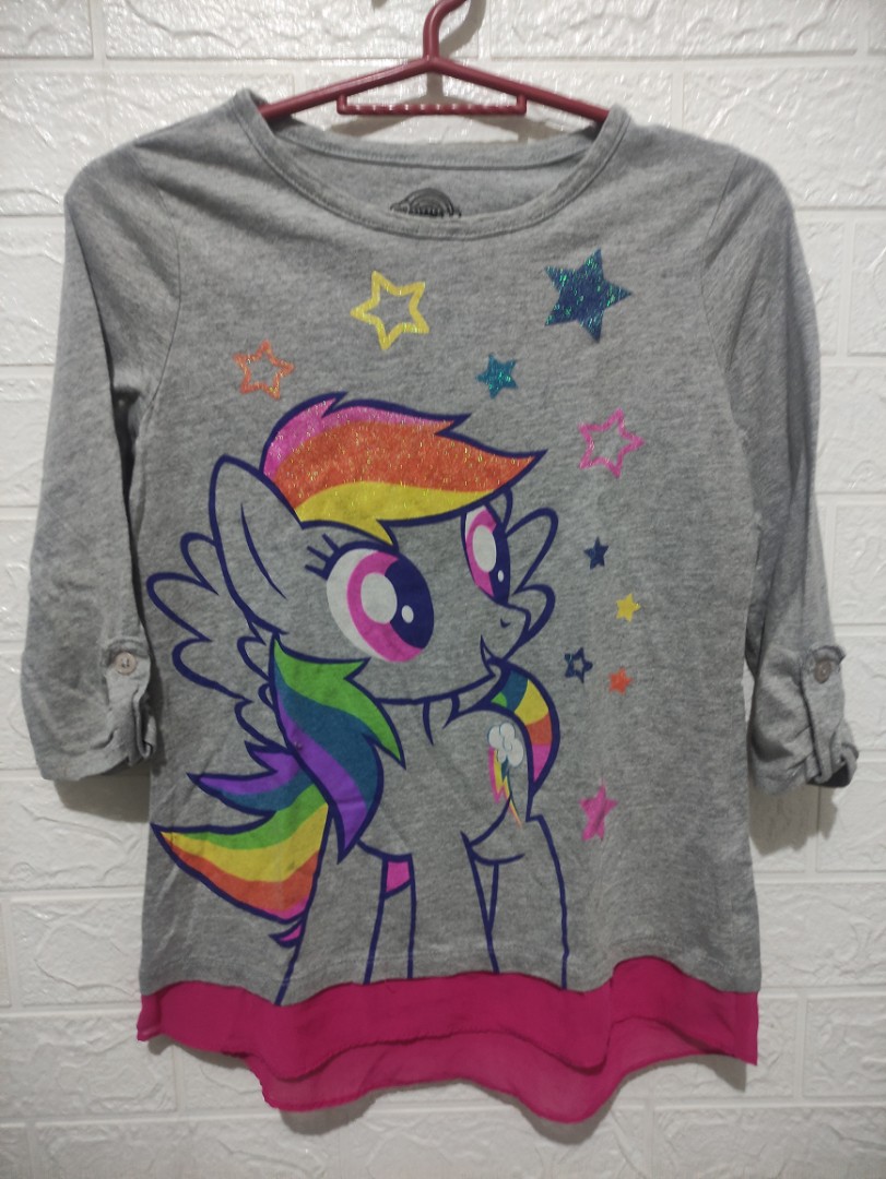 My Little Pony top, Babies & Kids, Babies & Kids Fashion on Carousell