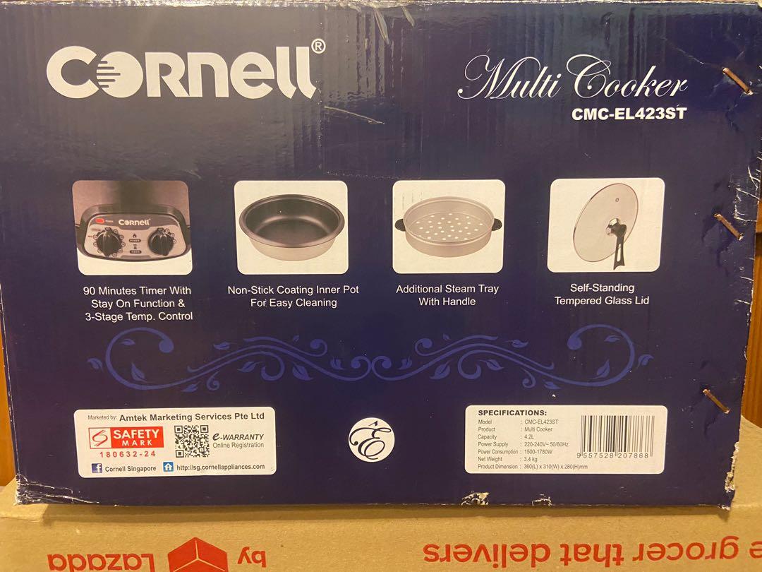 (Moving room soon!!!) Cornell Multi Functional Cooker 4.2L with steamer ...