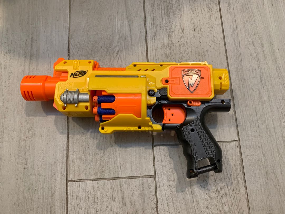 NERF N-STRIKE Barricade RV-10, Hobbies & Toys, Toys & Games on Carousell
