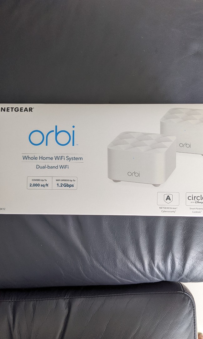 Netgear Orbi RBK12 Dual Band Whole Home WiFi System, Computers & Tech ...