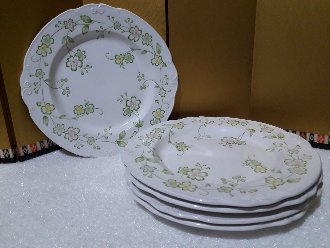 Nikko Japan 5PCS Plates Set, Furniture & Home Living, Kitchenware ...