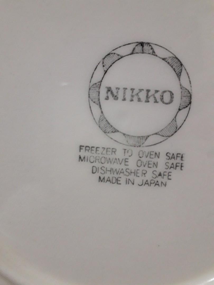 Nikko Japan 5PCS Plates Set, Furniture & Home Living, Kitchenware ...