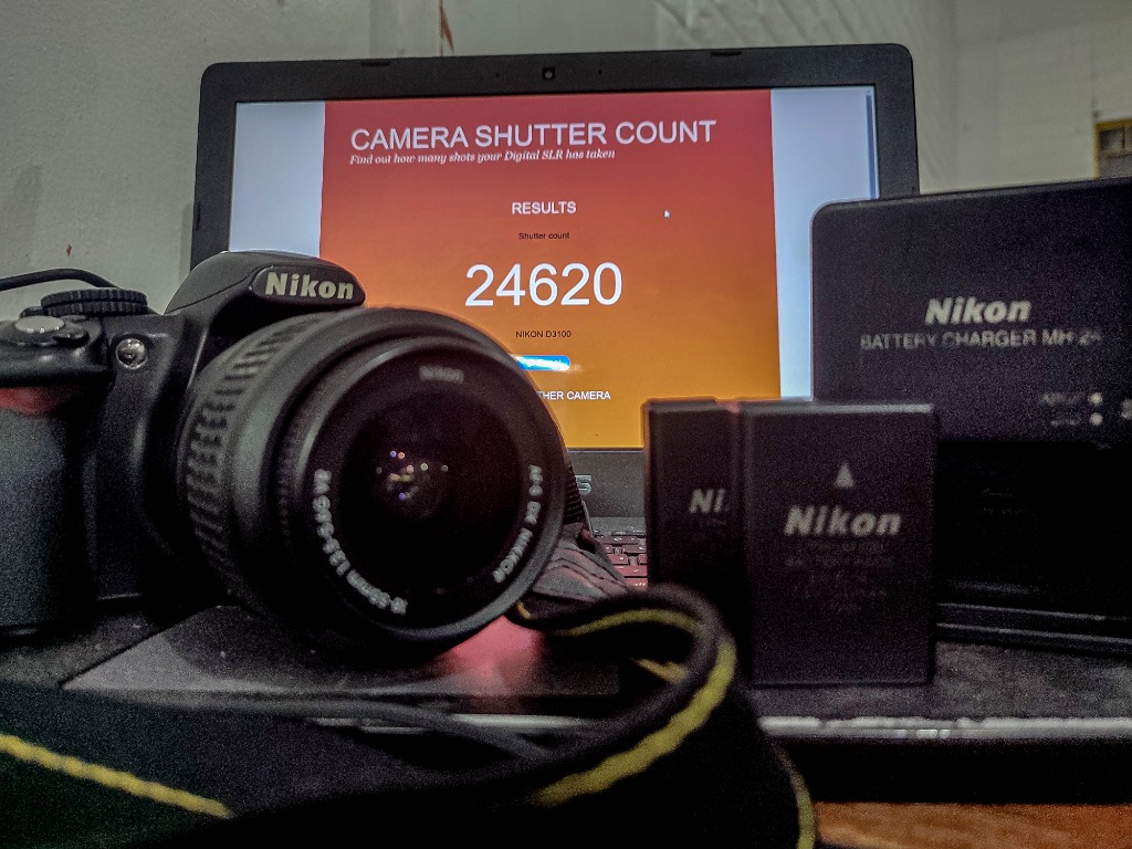 Nikon D3100 kit [24620 SC] (Screen Vignette) NEGOTIABLE!! , Photography ...