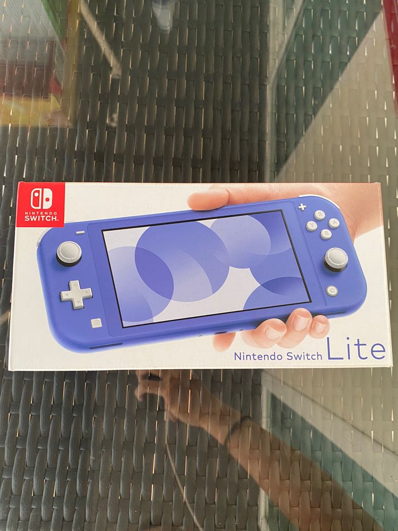 Nintendo Switch Lite (Blue colour - latest colour to be released by ...