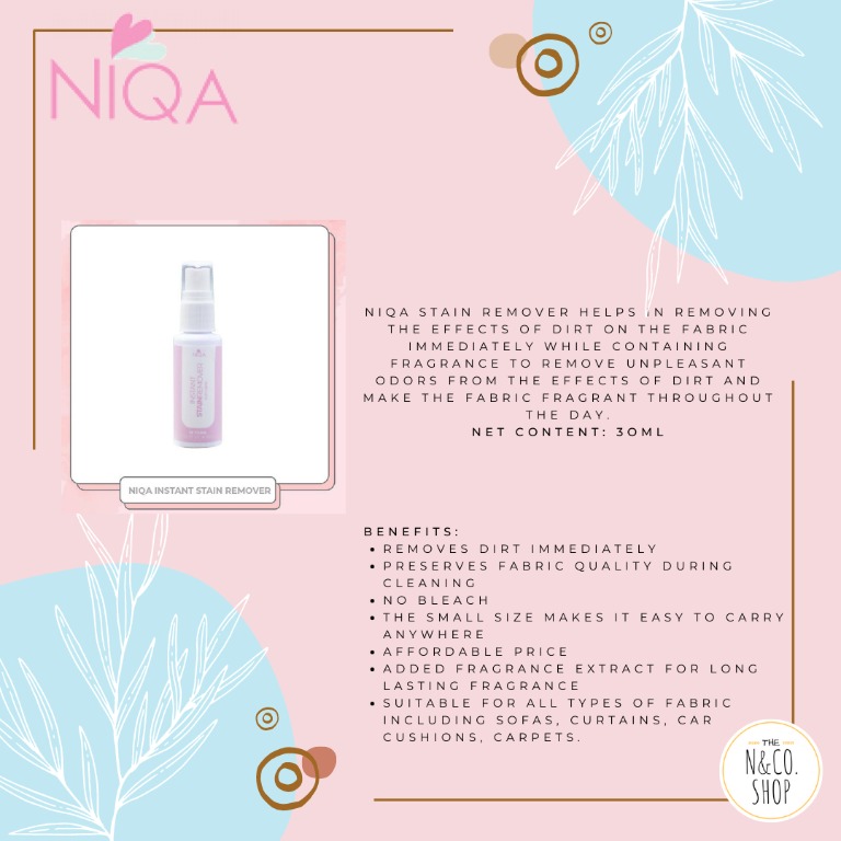 Niqa Instant Stain Remover, Women's Fashion, Muslimah Fashion, Hijabs ...