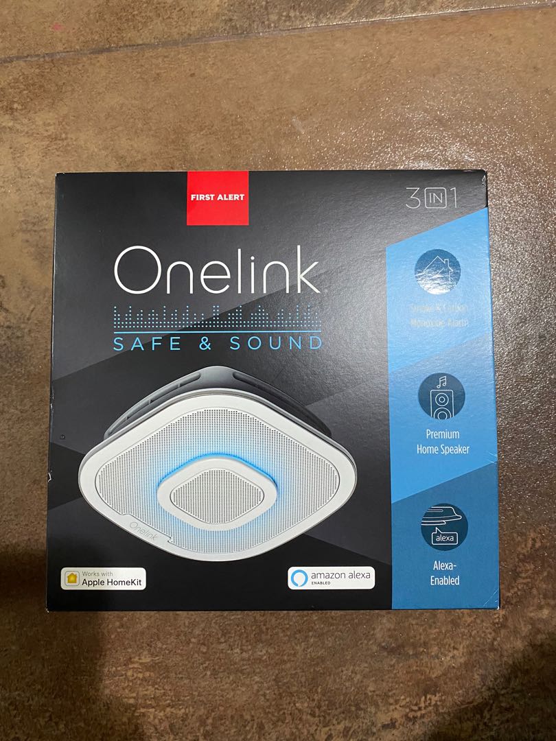 Onelink Safe and Sound speaker & photoelectric smoke and ...
