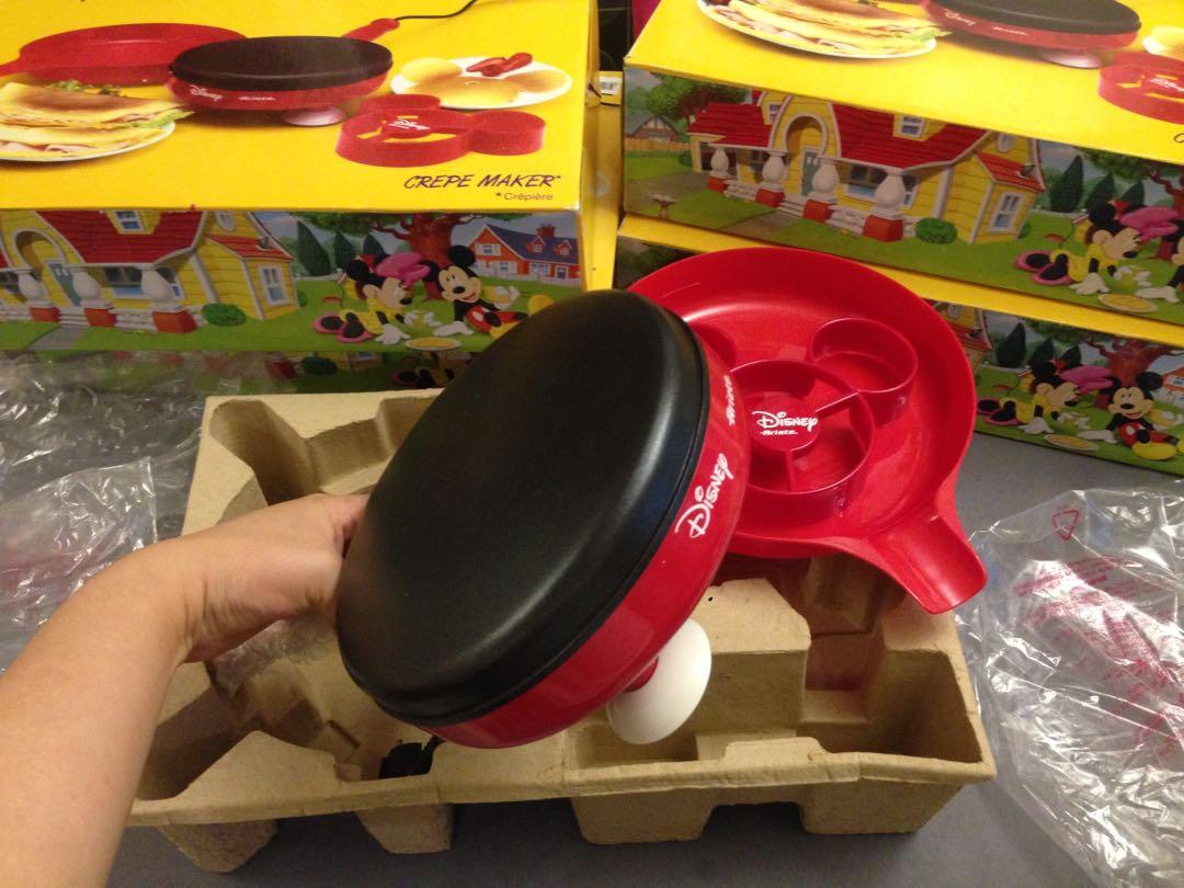 Original Disney Mickey Mouse Crepe Maker, Hobbies & Toys, Toys & Games ...