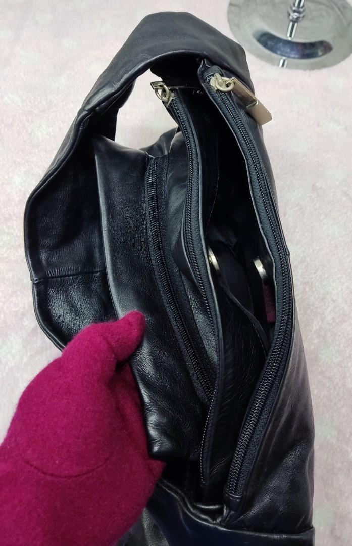 Original K.H Design Genuine Leather Hobo Bag, Women's Fashion, Bags ...