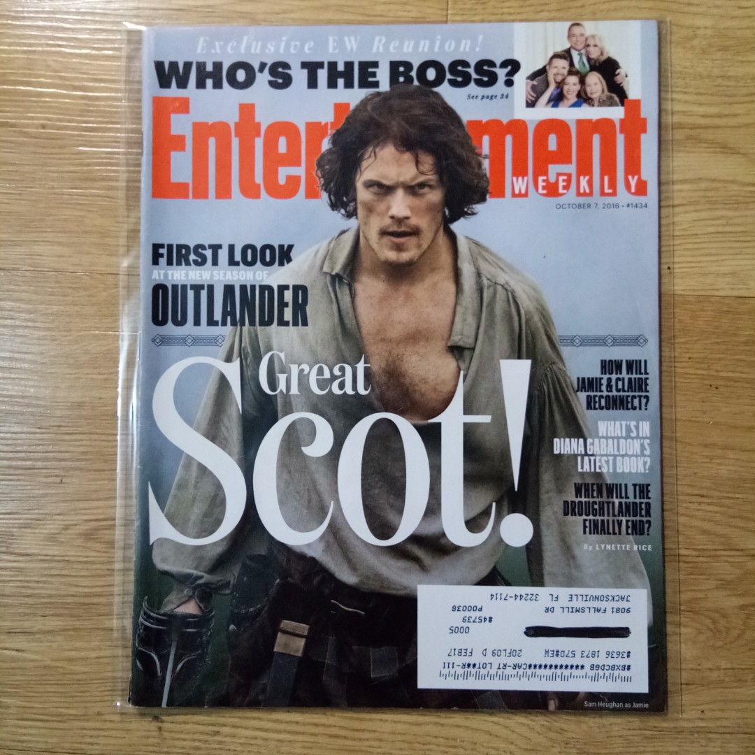Outlander - Entertainment Weekly Magazine, Hobbies & Toys, Books ...