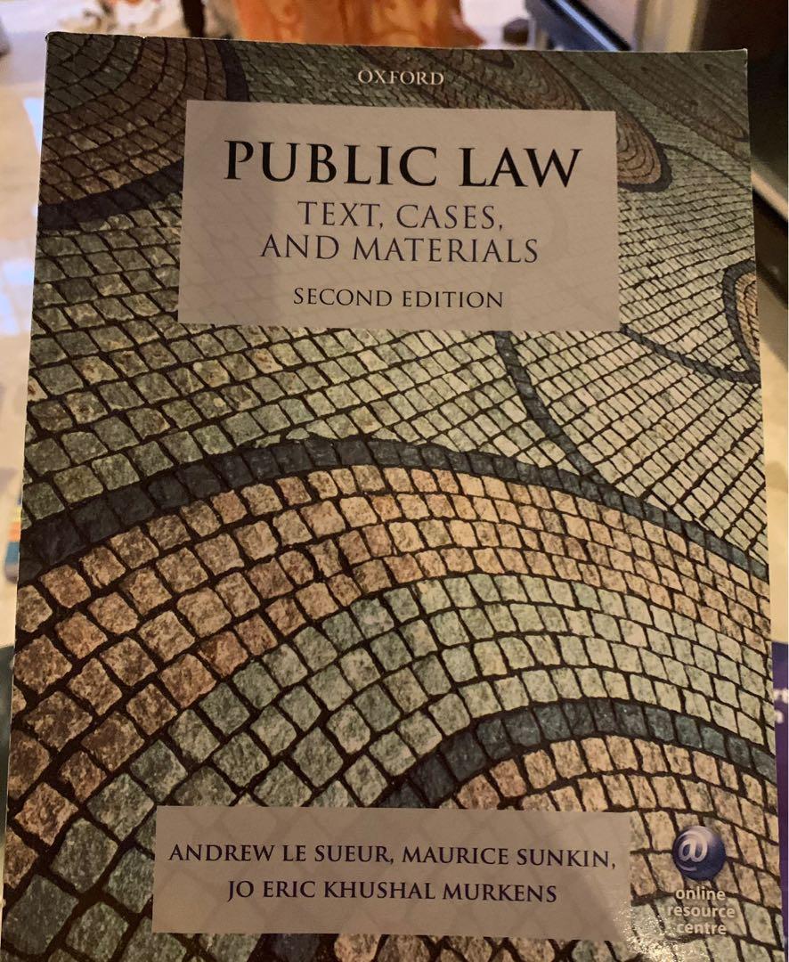 Oxford Public law textbook, Hobbies & Toys, Books & Magazines ...