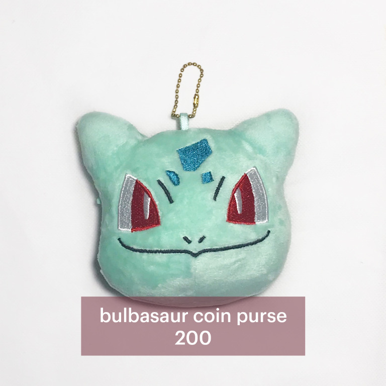 pokemon bulbasaur coin purse, Hobbies & Toys, Toys & Games on Carousell