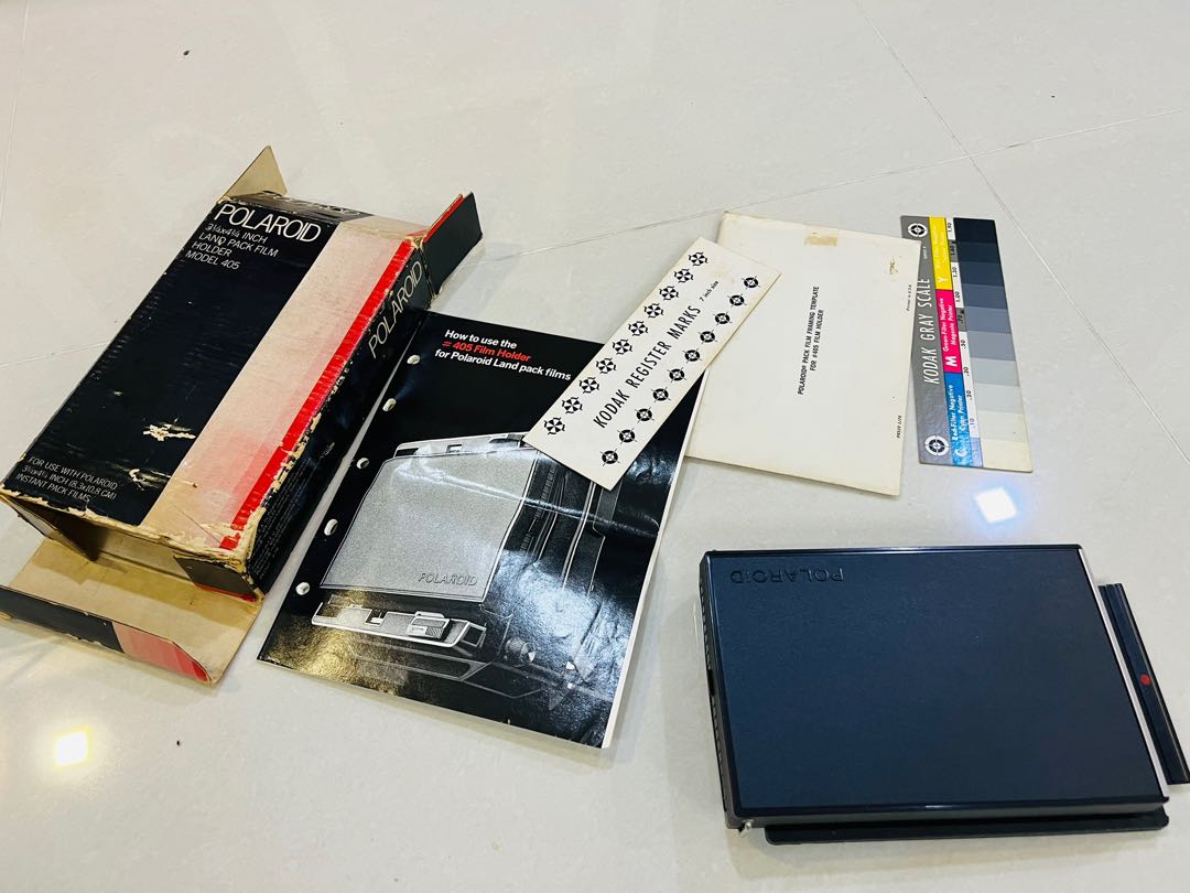 POLAROID BACK for 45, Photography, Photography Accessories, Other ...