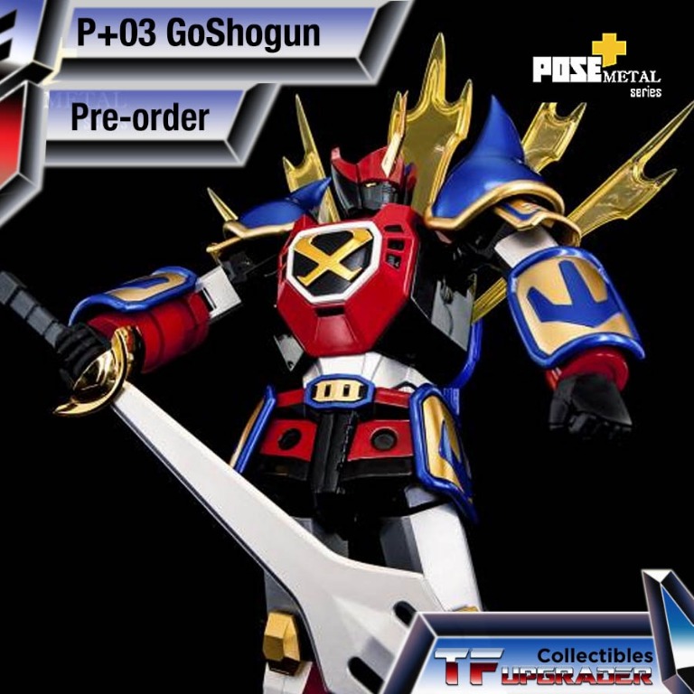 [Back--to-Back Order] Art Storm Sengoku Majin GoShogun Pose+ Metal ...