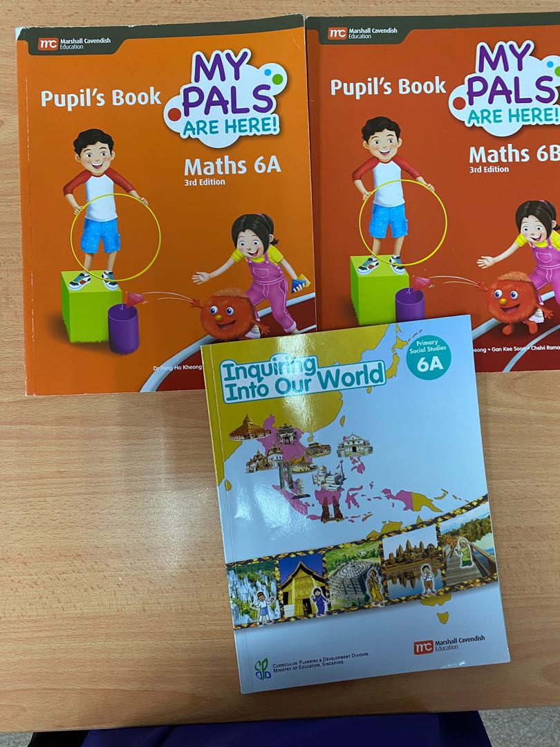 Primary 6 text books, Hobbies & Toys, Books & Magazines, Textbooks on ...