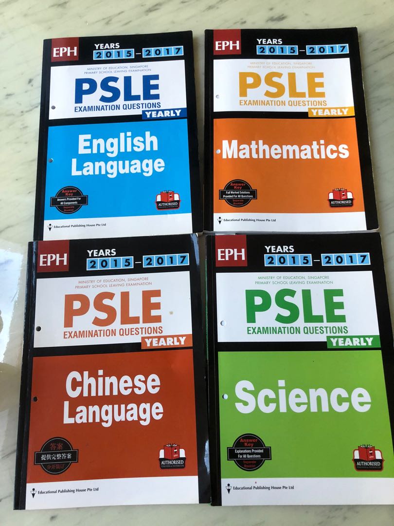 PSLE Booklet (2015-2017), Hobbies & Toys, Books & Magazines, Assessment ...