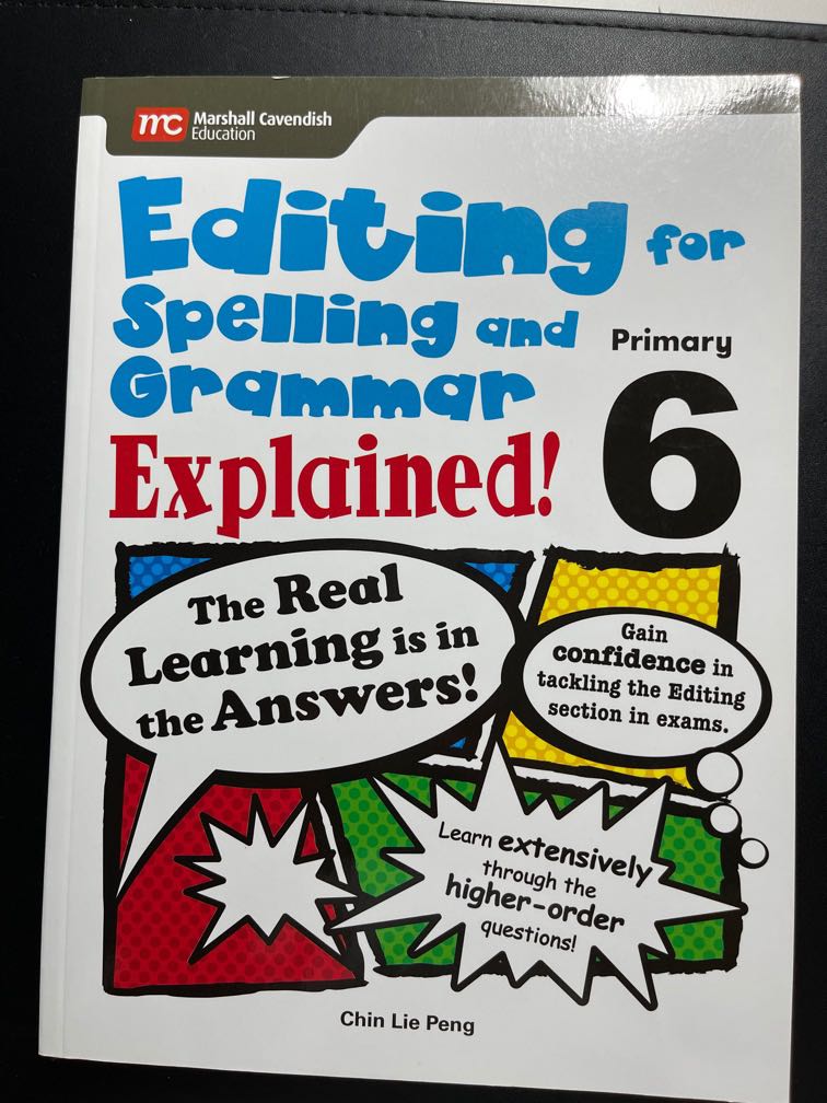 PSLE P6 Editing for Spelling and Grammar, Hobbies & Toys, Books ...
