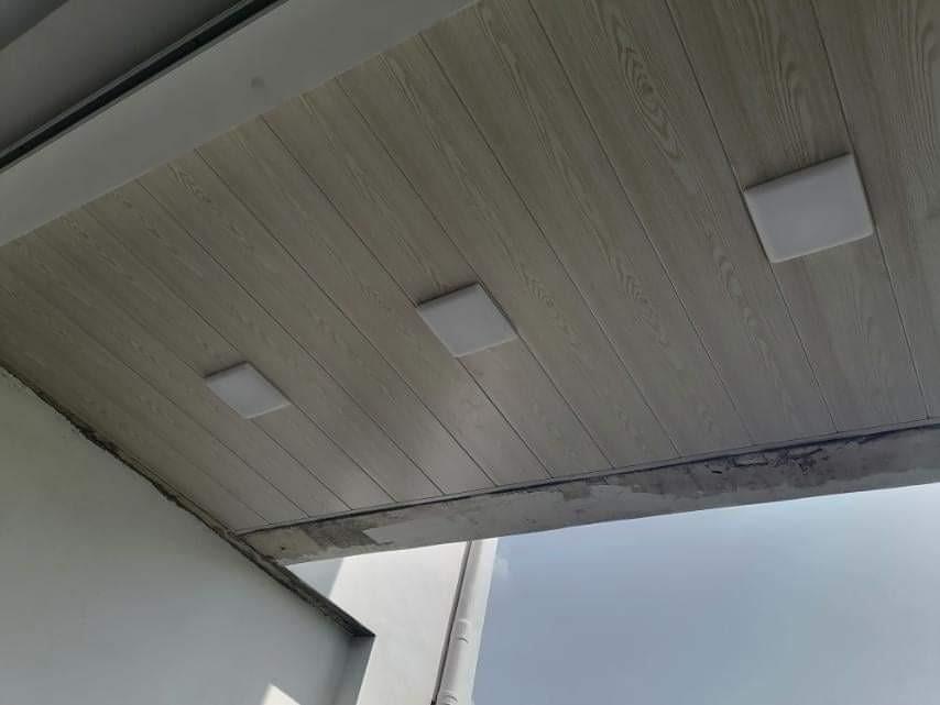 PVC CEILING PANELS, Spandrel, eaves, Optima, Fox panels, ERCM, Hornitex ...