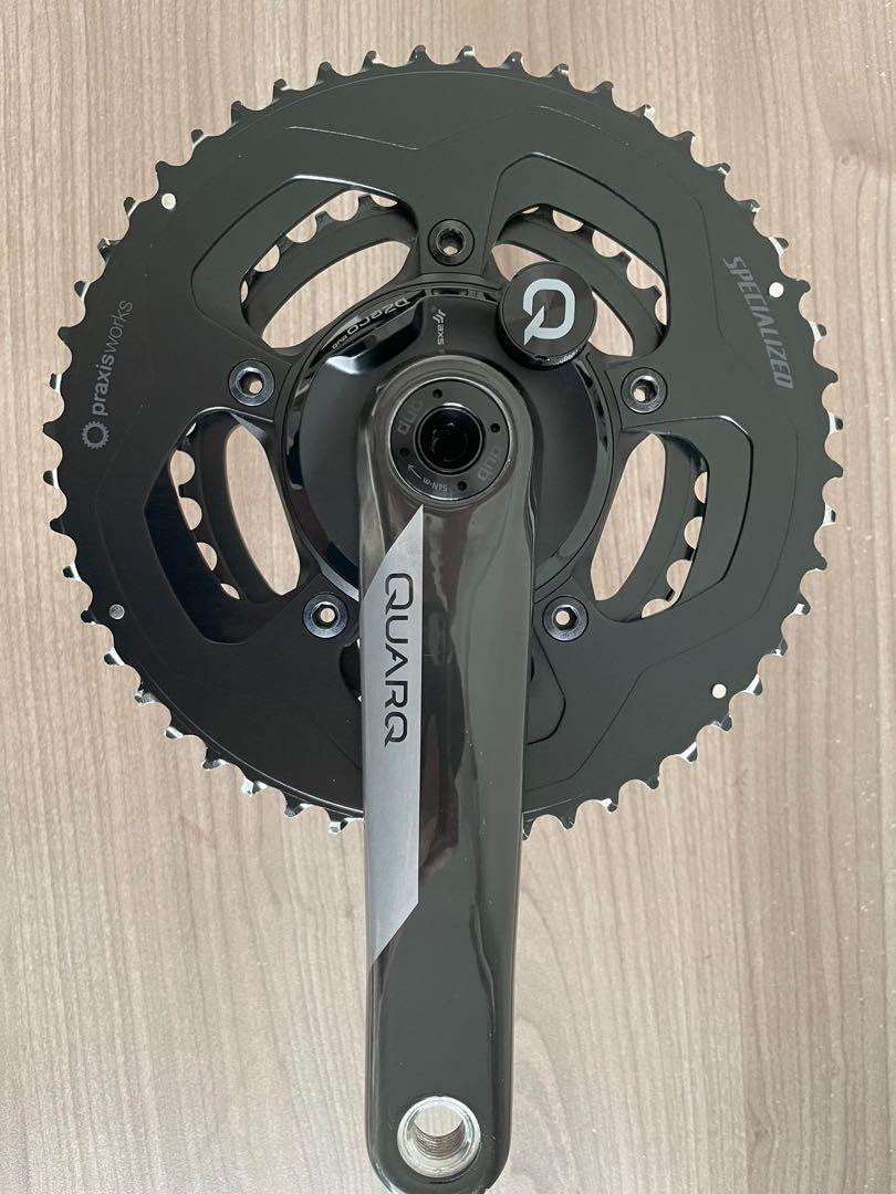 Quarq SRAM Dub Dzero Powermeter Crankset 52/36T, Sports Equipment ...