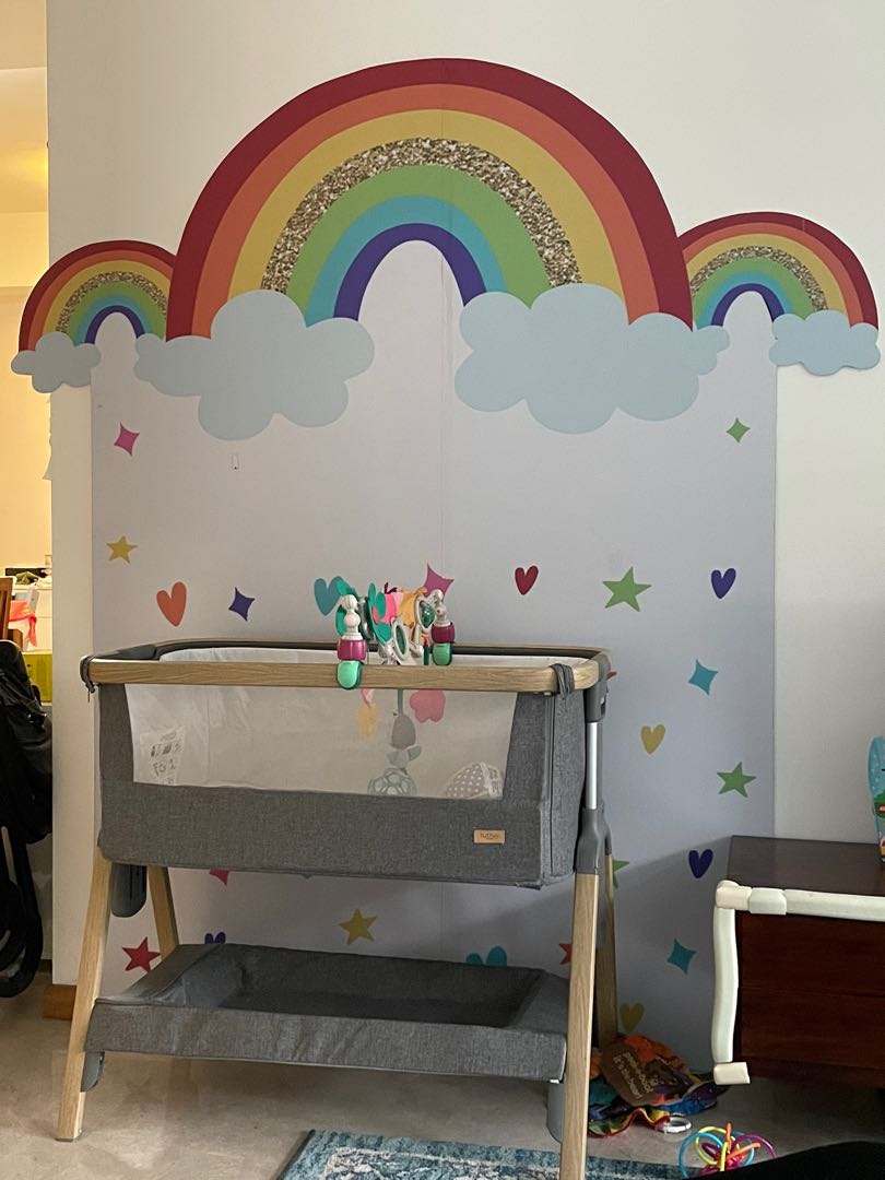 Rainbow sign board, Babies & Kids, Baby Nursery & Kids Furniture ...