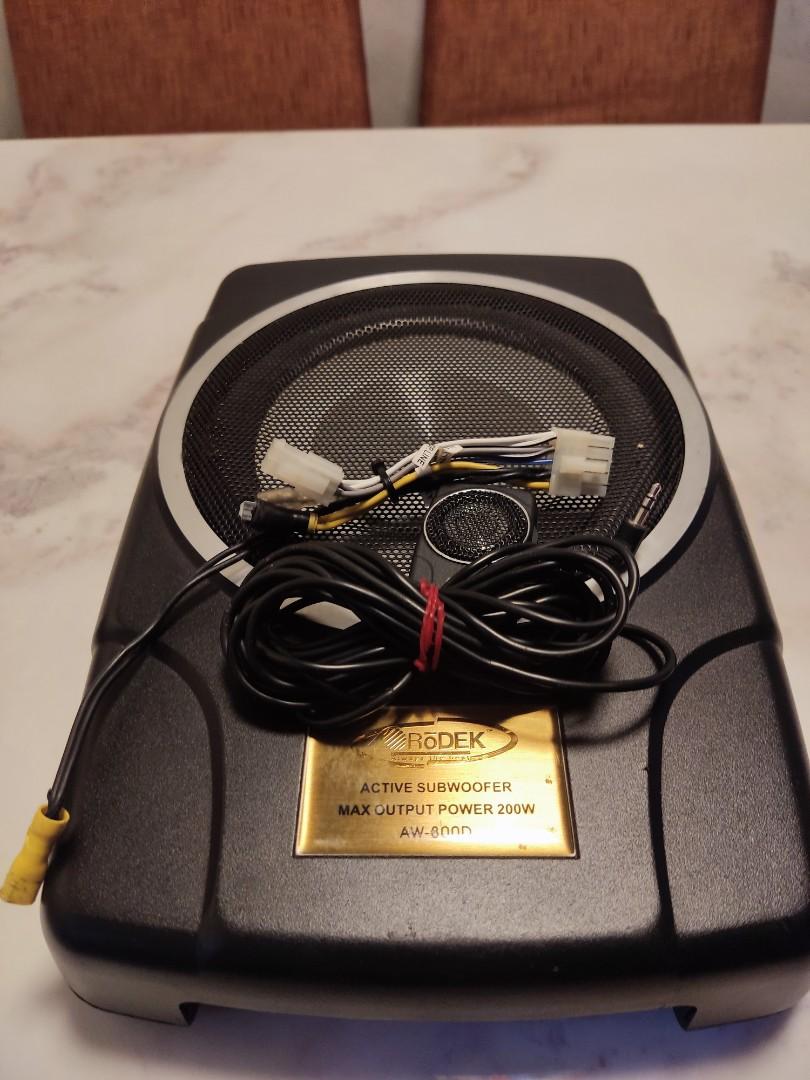 Rodek brand active subwoofer.aw-800D, Car Accessories, Accessories on ...