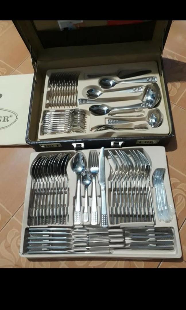 SCHEFFLER GERMANY CUTTLERY SET, Furniture & Home Living, Kitchenware ...