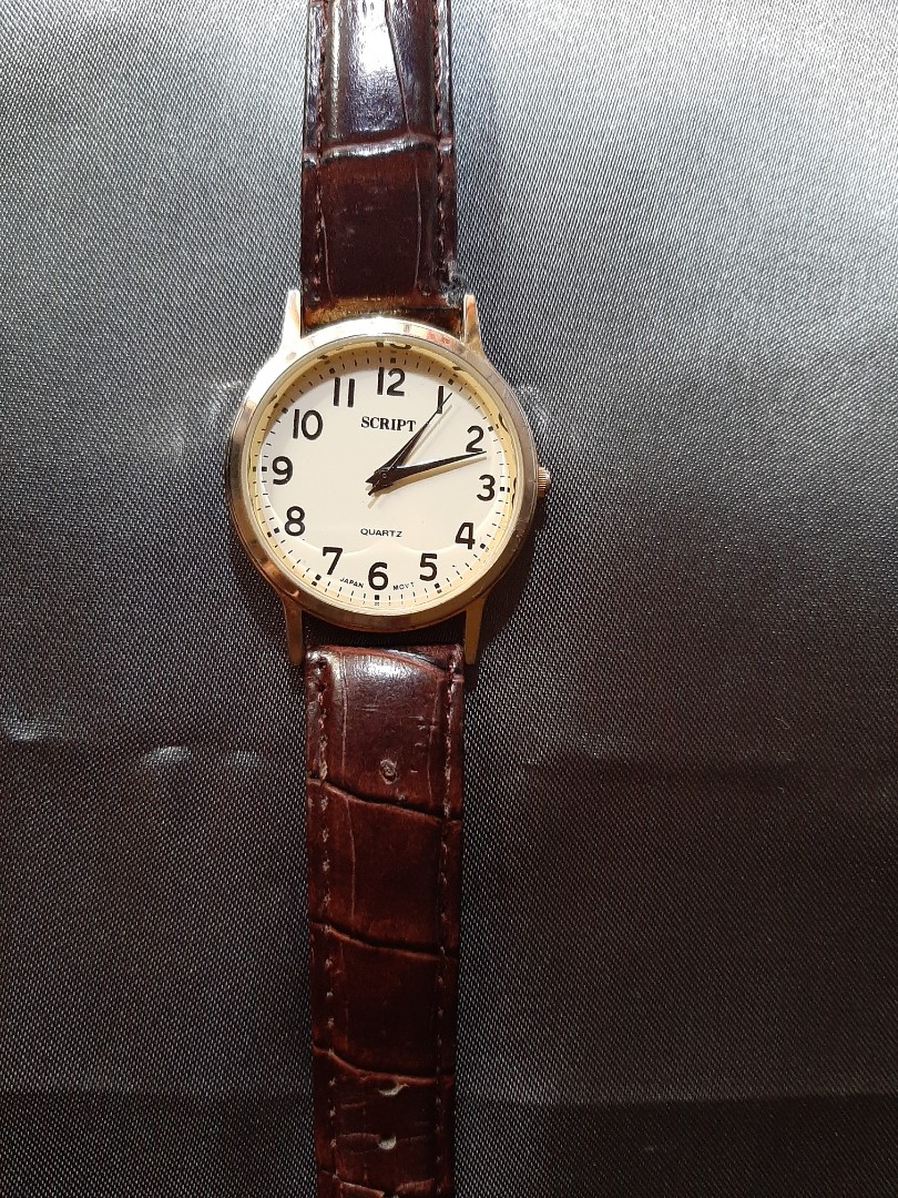 Script j axis mens watch, Men's Fashion, Watches & Accessories, Watches ...