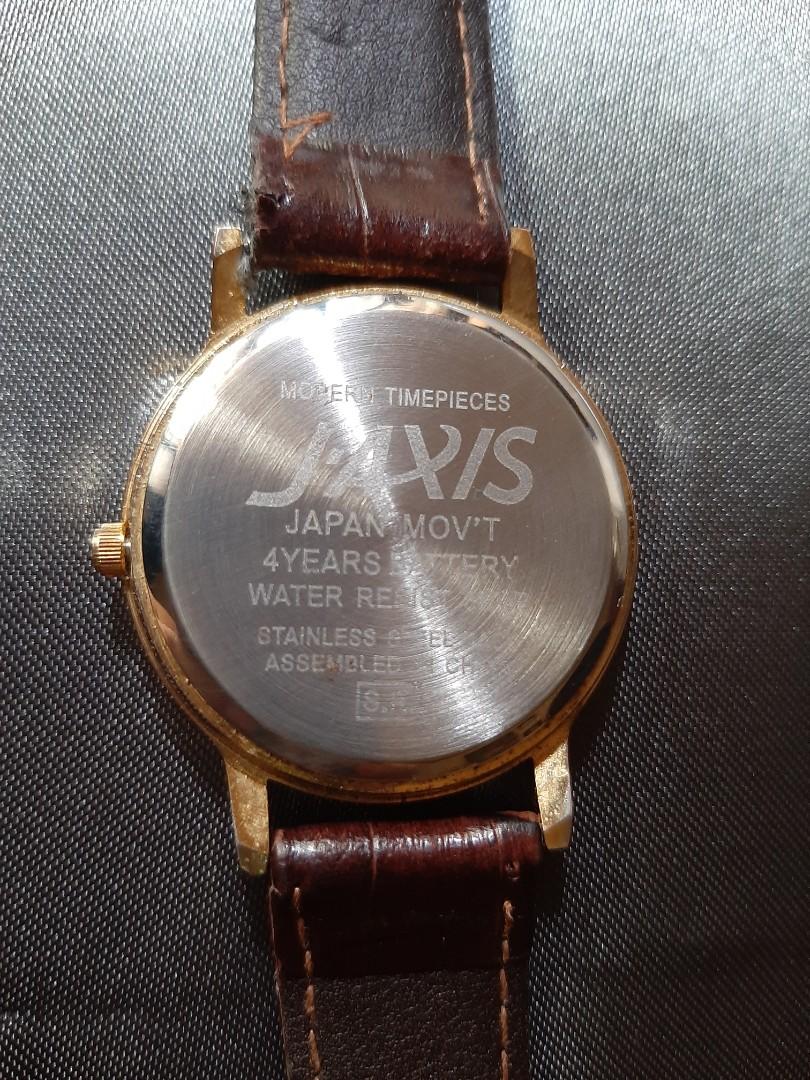 Script j axis mens watch, Men's Fashion, Watches & Accessories, Watches ...