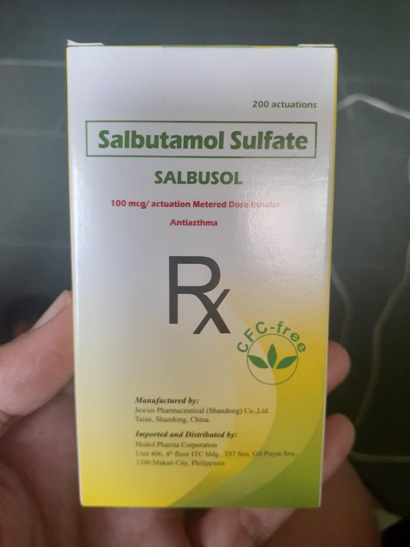 Sealed Salbutamol inhaler, Health & Nutrition, Assistive & Rehabilatory ...