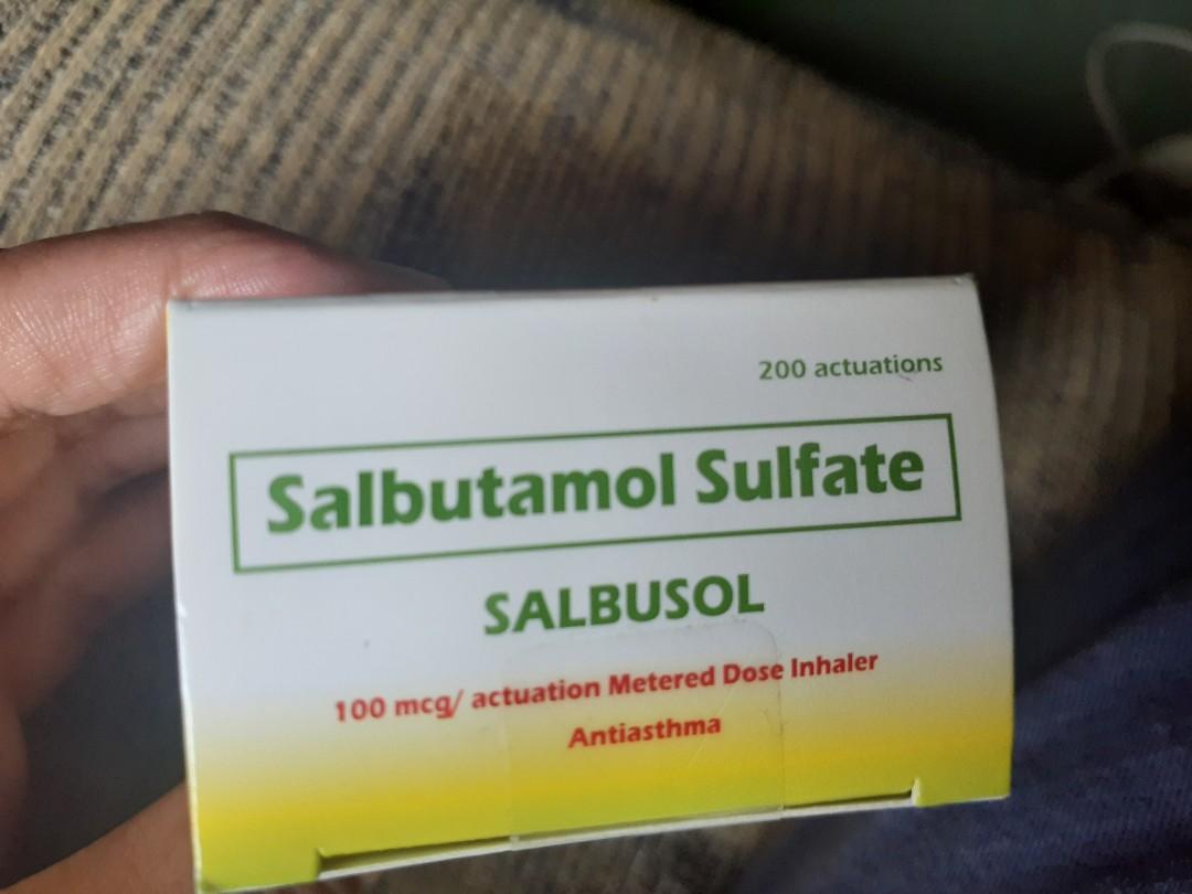 Sealed Salbutamol inhaler, Health & Nutrition, Assistive & Rehabilatory ...
