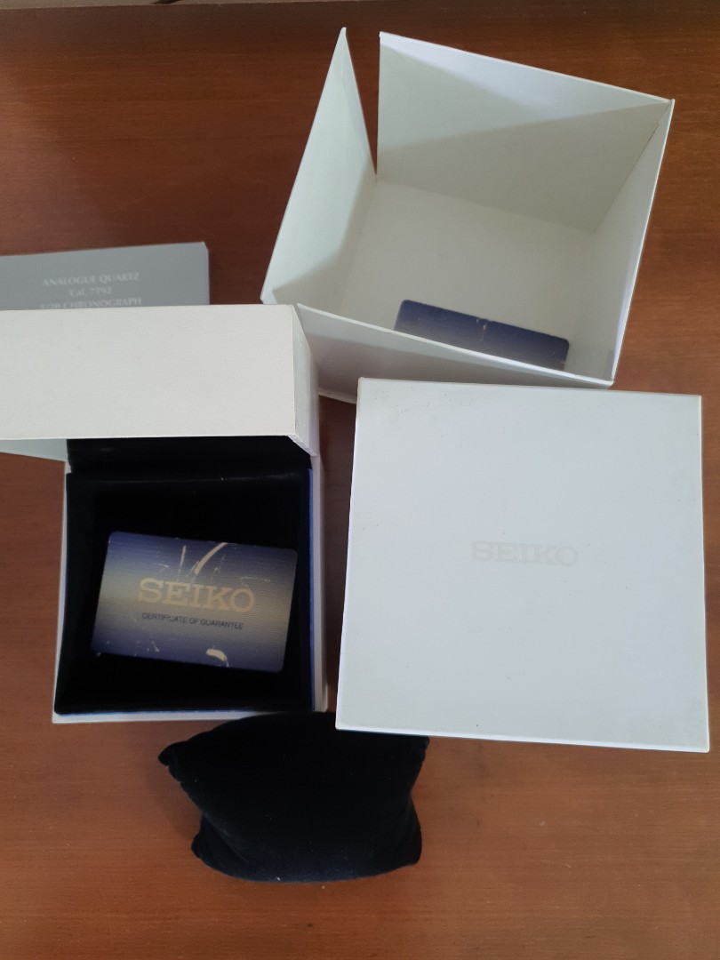 Seiko box (stock :2, sold:1), Women's Fashion, Jewelry & Organisers ...
