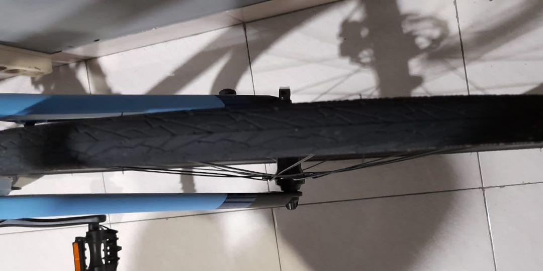 Sepeda polygon genio blue black, Olah Raga, Sepeda di Carousell