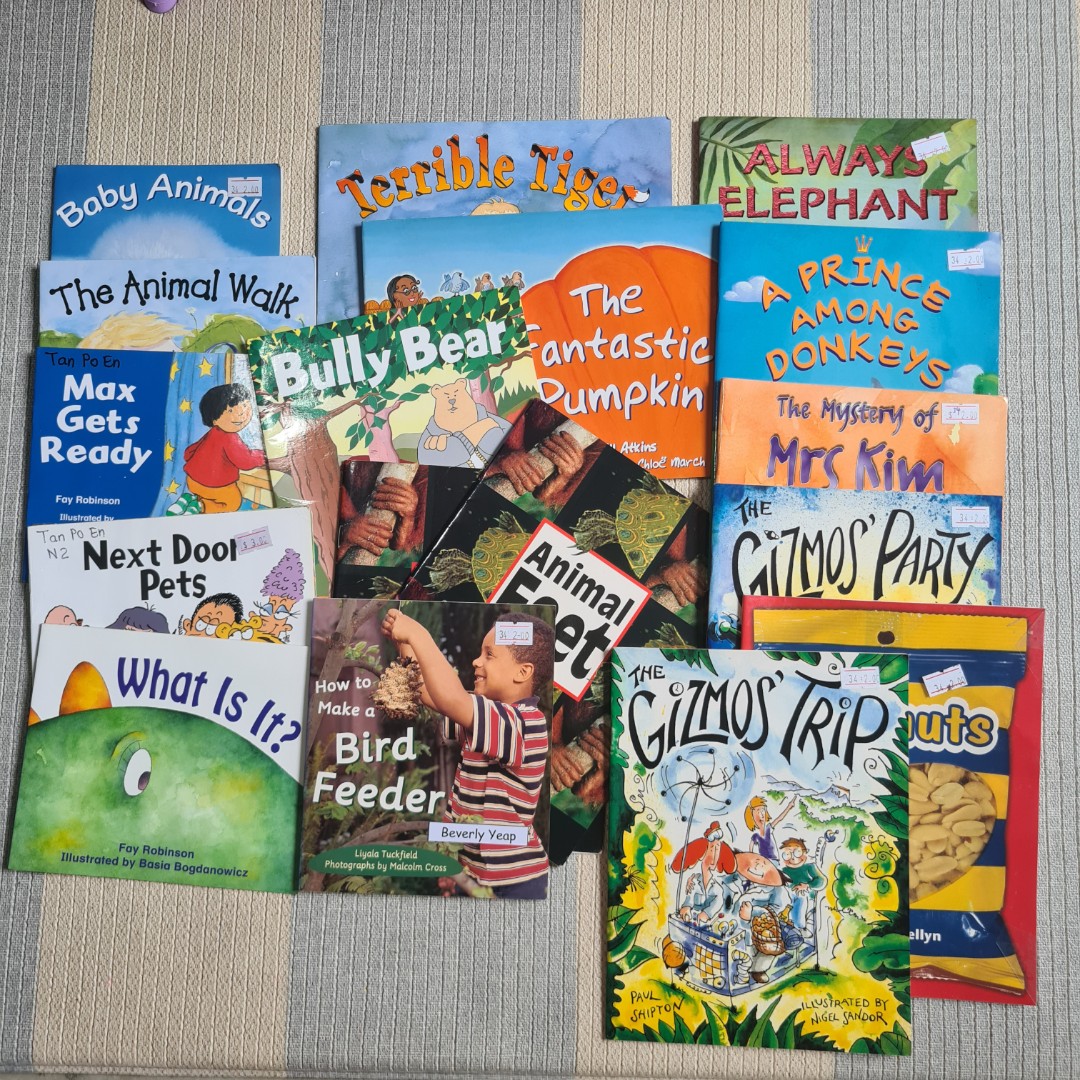 Set of 16 Rigby Literacy Emergent / Early / Fluent Readers / Books for ...