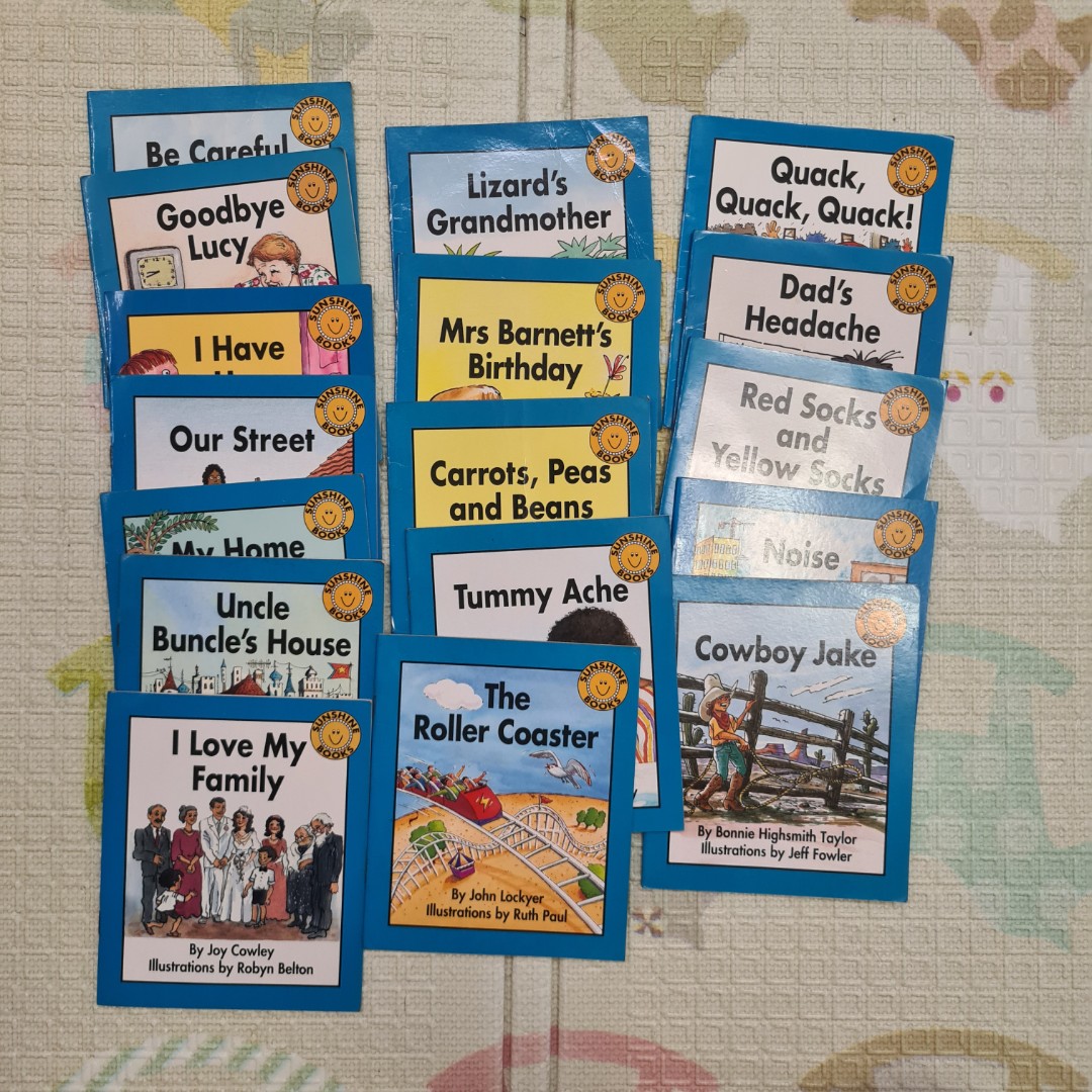 Set of 71 (+8) Sunshine Reader Books for Preschoolers, Hobbies & Toys ...