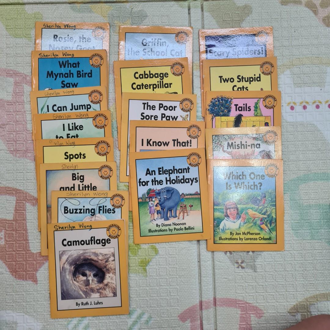 Set of 71 (+8) Sunshine Reader Books for Preschoolers, Hobbies & Toys ...