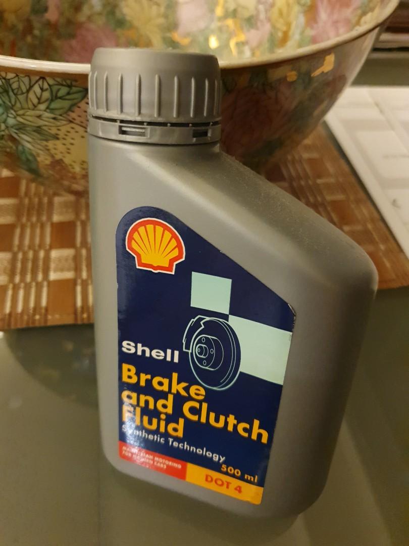Shell Brake and Clutch Fluid DOT 4 (500ml), Car Accessories, Car ...