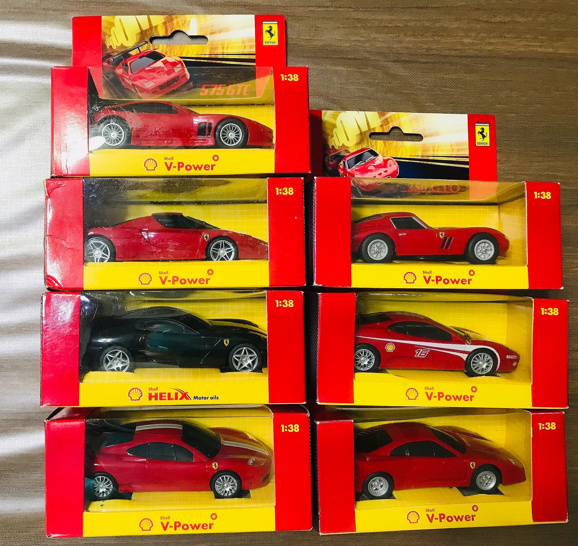 Shell ferrari toy car collectibles | complete set, Hobbies & Toys, Toys ...