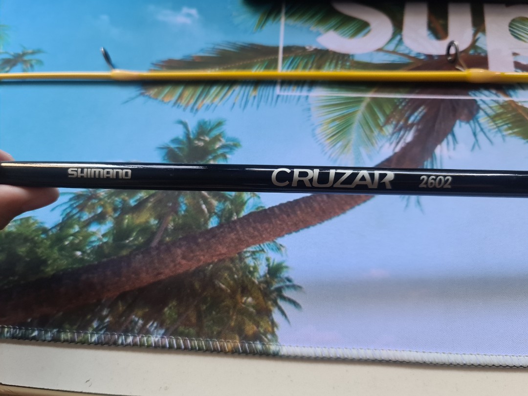 Shimano cruzar fishing rod, Sports Equipment, Fishing on Carousell