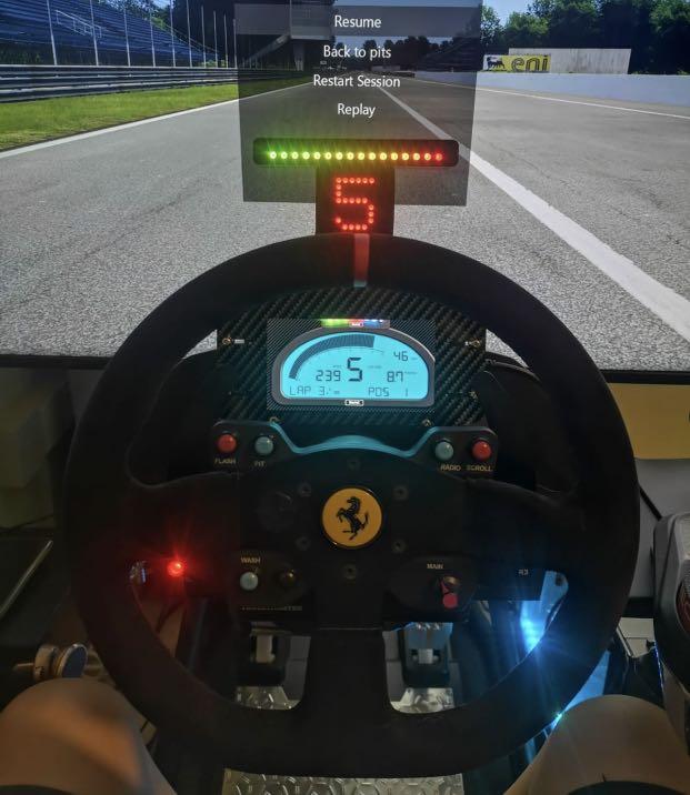 Sim dash / sim racing led gear indicator / g29 gear indicator / t300rs ...