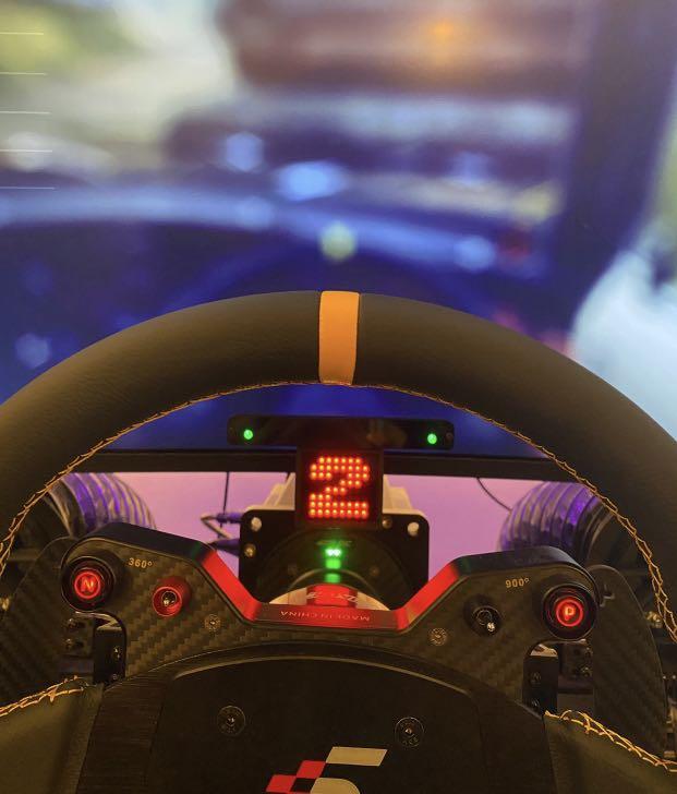 Sim dash / sim racing led gear indicator / g29 gear indicator / t300rs ...