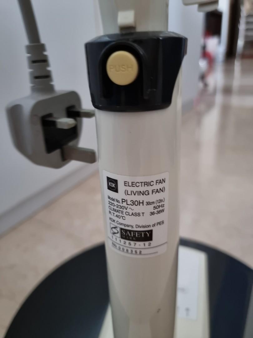 Spoilt KTK stand fan, Furniture & Home Living, Lighting & Fans, Fans on Carousell