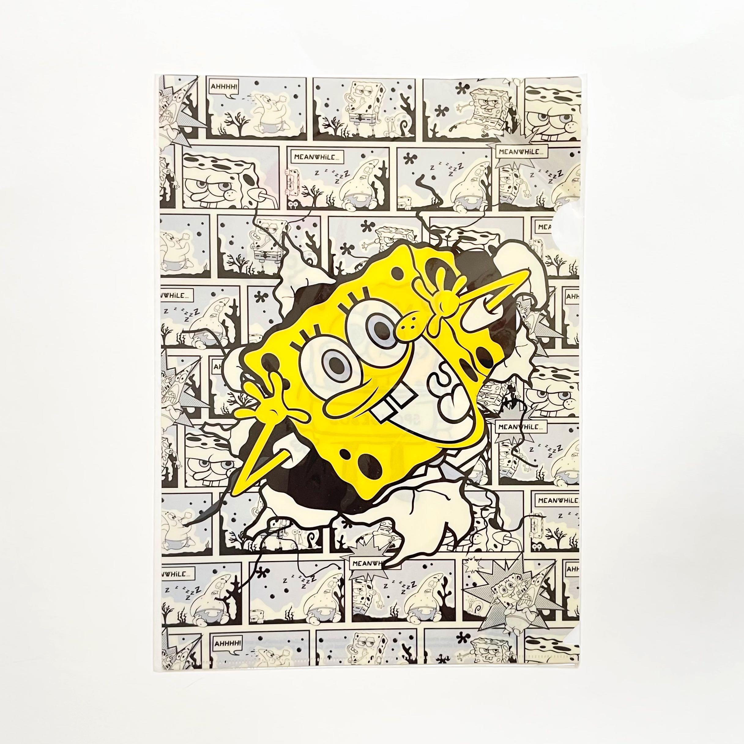 Spongebob File Folder Limited Edition , 興趣及遊戲, 手作＆自家設計, 文具 - Carousell