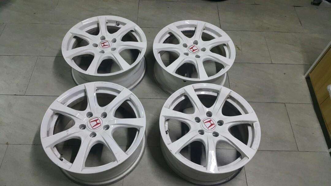 Sport rim HONDA TYPE R, Auto Accessories on Carousell