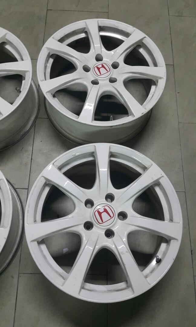 Sport rim HONDA TYPE R, Auto Accessories on Carousell